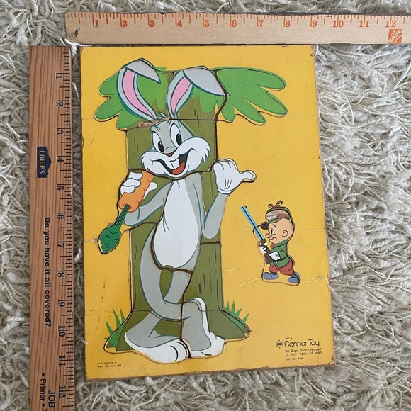 1971 Connor Toy Looney Tunes Wood Puzzle | Toys | 971 Connor Toy Looney ...